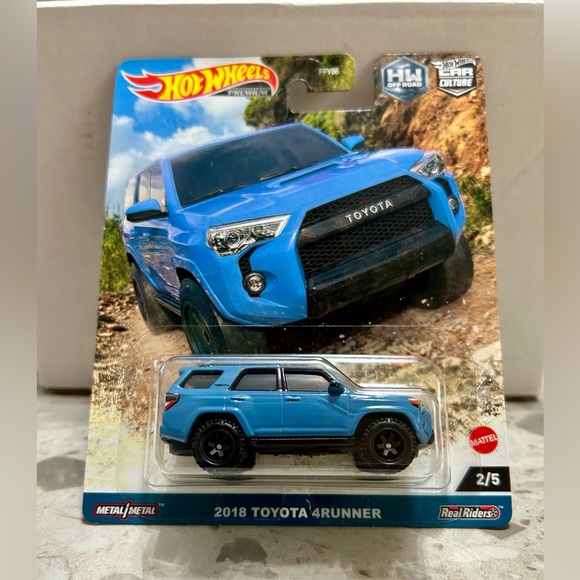 Mattel | Toys | Hot Wheels Trd Pro Calvary Blue 28 Toyota 4runner ...